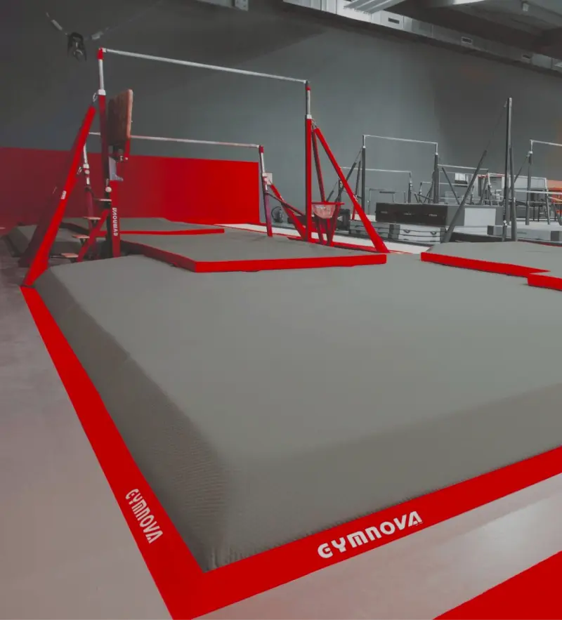 Full Built-In landing Pit - Impact Gymsport Academy